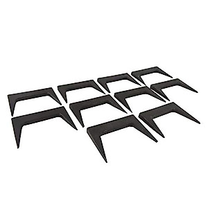 Taytools 500030 Pack of 10 Each 2 Inch Pinch Dogs with Square Back and Tapered Legs