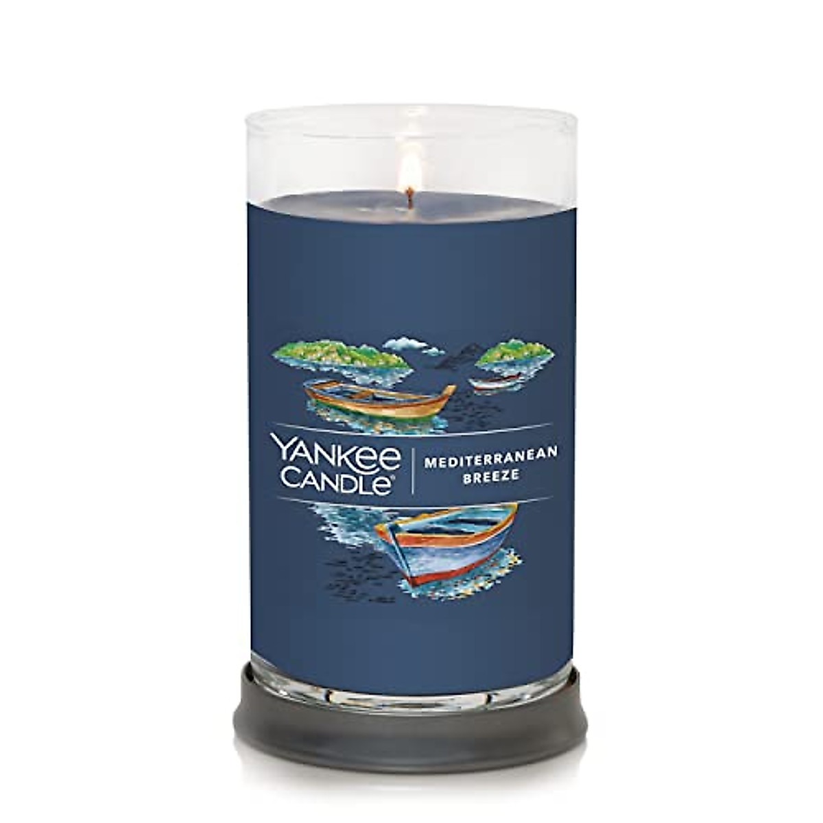 Yankee Candle Mediterranean Breeze Signature Medium Pillar Candle, 14.25oz