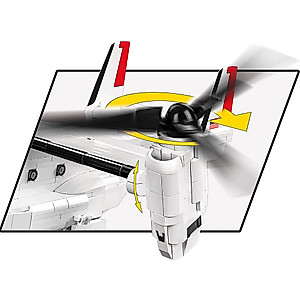 COBI Armed Forces Bell Boeing V-22 Osprey, First Flight Edition