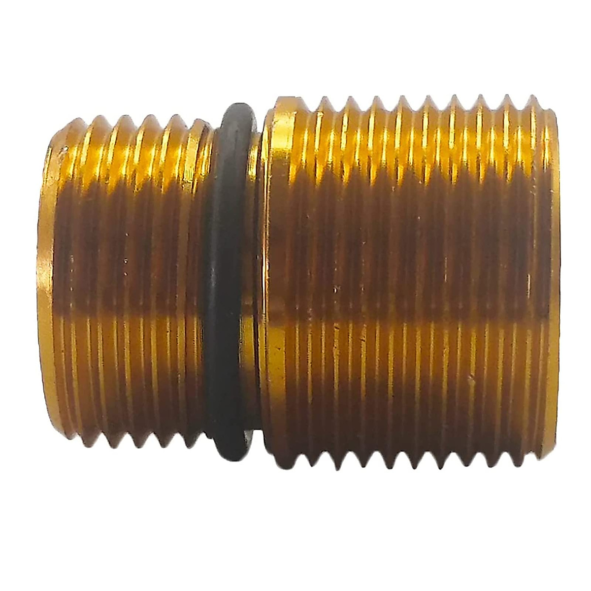 Zeiboat 7110264 Water Oulet Kit for Axial Cam Pressure Washer Pump, Oulet Fitting (Anodized aluminum), 1.5mm Male