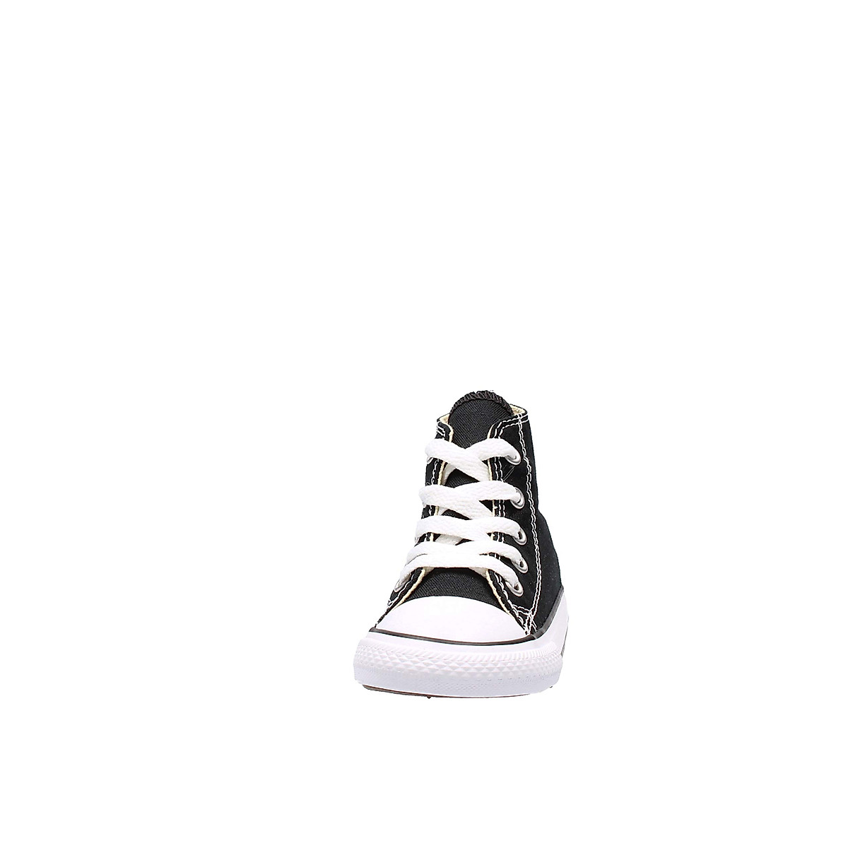 Converse Chuck Taylor All Star High Top Shoe, Black, 4 Infant (0 - 12 Months)