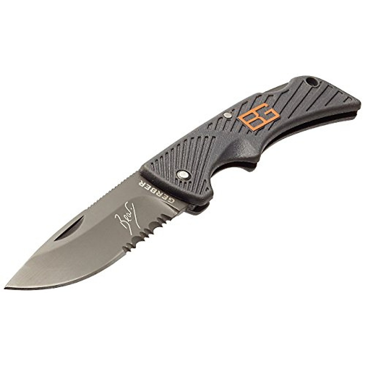Gerber Bear Grylls Compact Scout Knife, Drop Point [31-000760],Stainless Steel