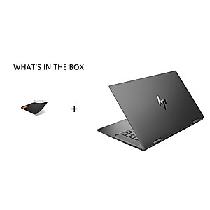 HP Envy 2-in-1 Laptop, 15.6" FHD IPS Touch Display, AMD Ryzen 5 5500U (> i7-1065G7), AMD Radeon Graphics, Webcam, Type-C, HP Fast Charge, Backlit KB, Fingerprint, Wi-Fi 6