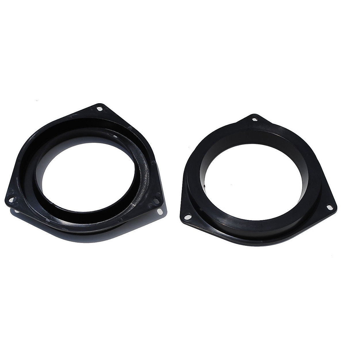 Custom Install Parts 6.5" Plastic Black Speaker Adapter Compatible with Toyota - Select Models -