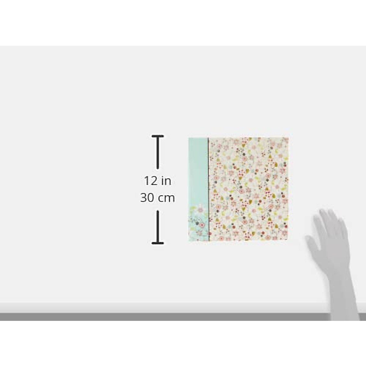 Pioneer Photo Albums TR-100D Explosion Magnetic 3-Ring Photo Album 100 Page, Bold Flower