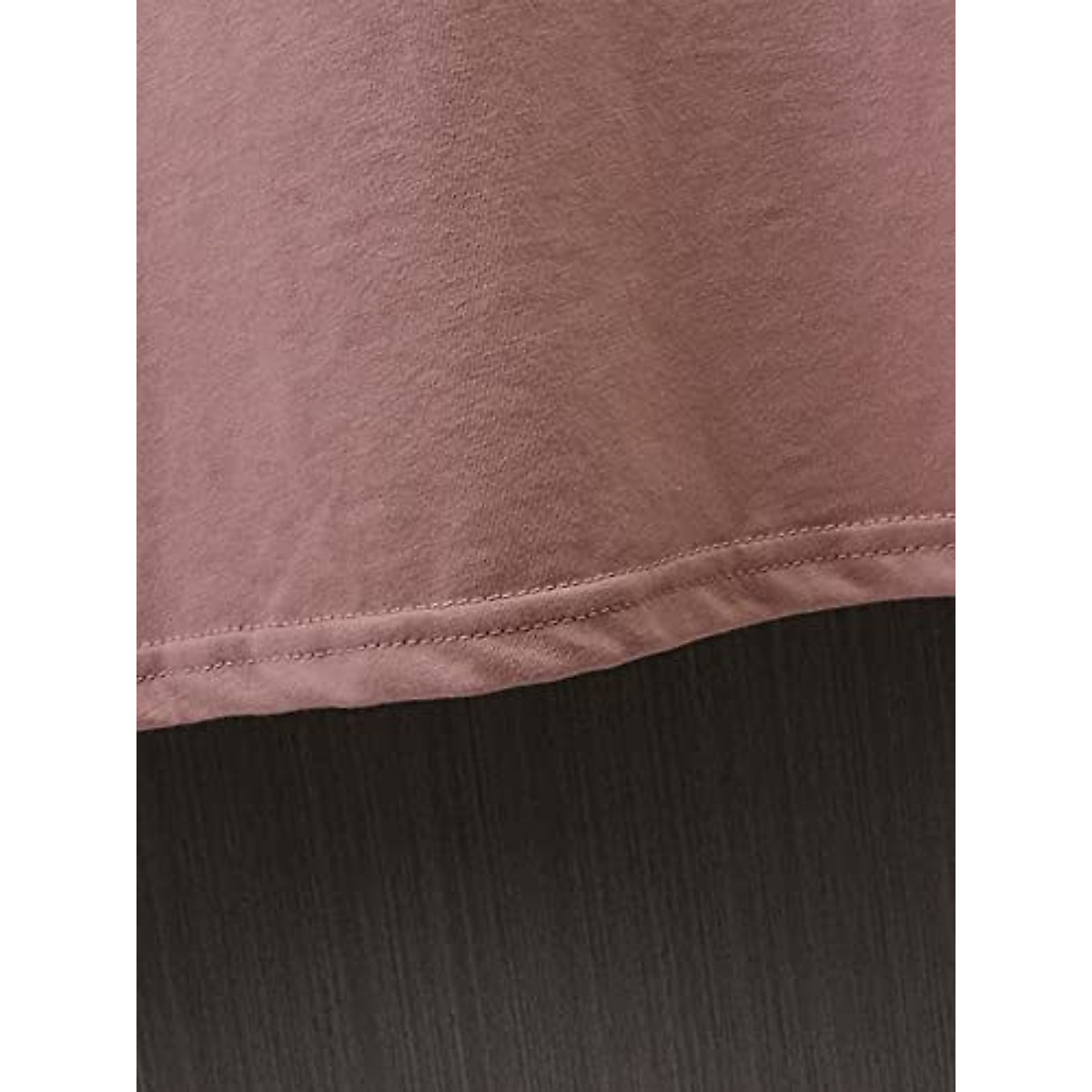 Cozyease Men's Casual Letter Slogan Graphic Print Tee Round Neck Short Sleeve Summer T Shirts Dusty Pink L