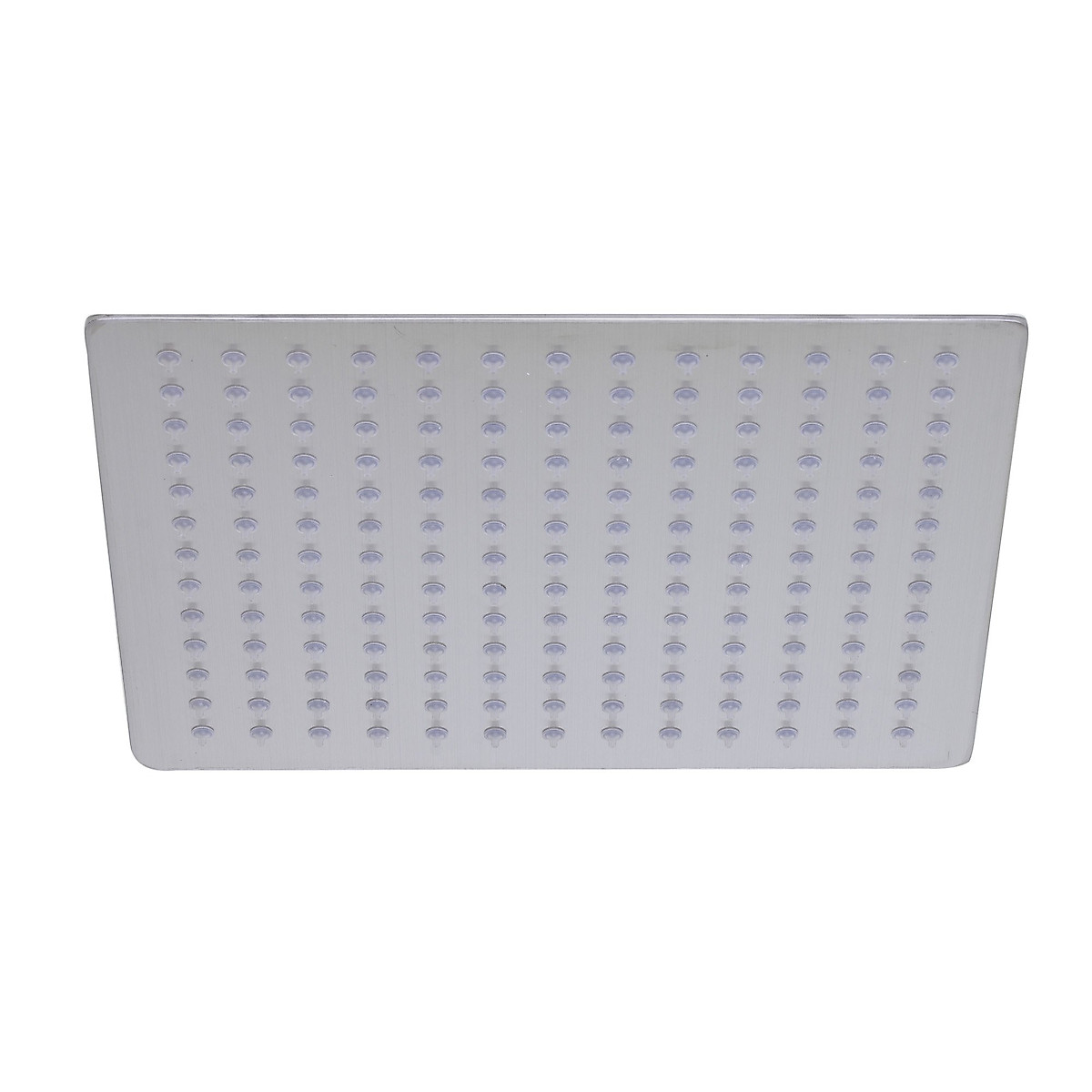 ALFI brand RAIN12S 12-Inch Solid Square Ultra Thin Rain Shower Head, Brushed Stainless Steel