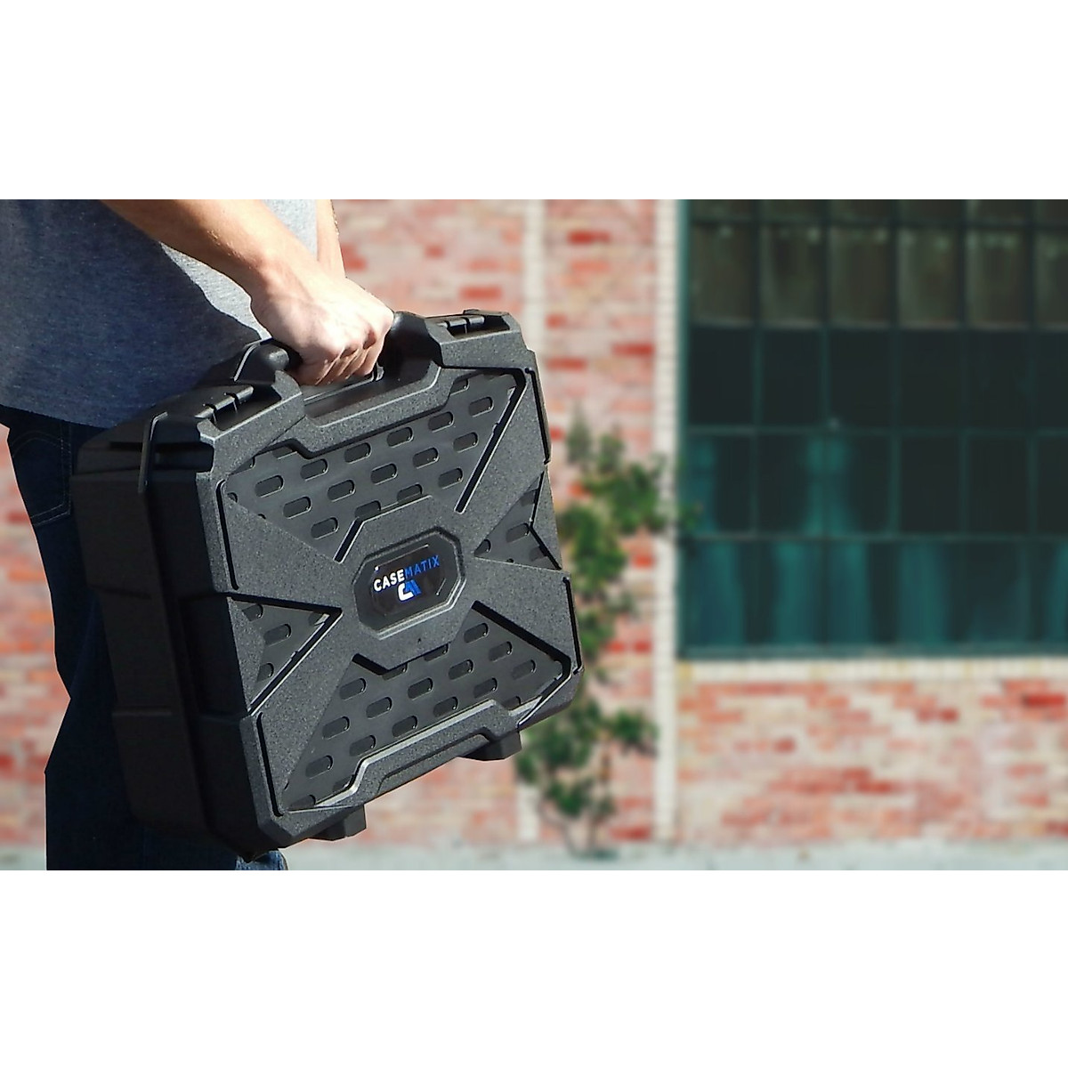 Casematix Customizable Projector Case Compatible with ViewSonic Projectors Pa503s , Pa503w , Pa503x , Pjd7828hdl and Accessories