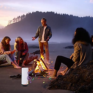 HIZEE 20 oz 1 pack Sublimation Tumbler Blank Bluetooth Music Speaker with Straw and Lid,Skinny Straight Stainless Steel Sublimation Cup Detachable Speaker Suitable for Travel Gifts