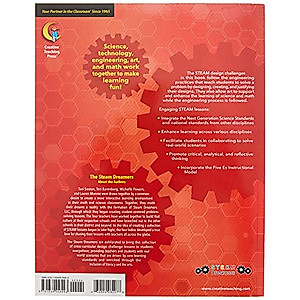 Creative Teaching Press Creative Teaching STEAM Design Challenges Resource Book, Kindergarten (Science, Technology, Engineering, Art, Math) (8207)