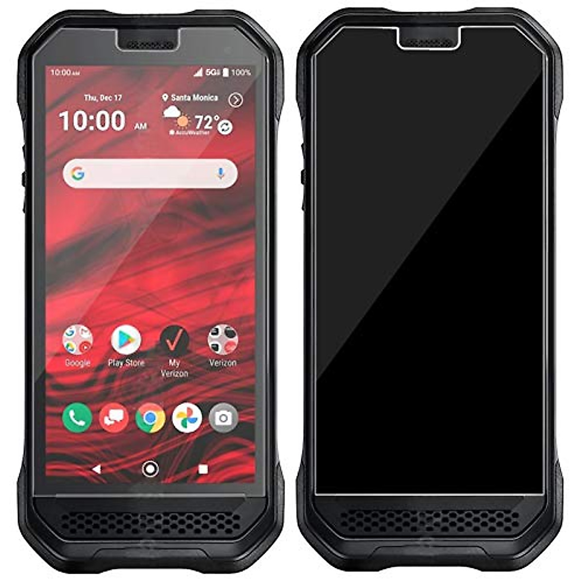 Ailiber Compatible with Kyocera DuraForce Ultra 5G Screen Protector [2 Pack] DuraForce UW E7110 Tempered Glass Film Anti-Scratch Hardness HD Clear Case Friendly for Dura Force Ultra 5G (Verizon 2021)