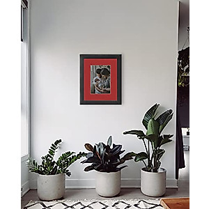 Craig Frames B550 Pre-Cut Mat Board for 19x27 Print, 24x32, Cardinal Red