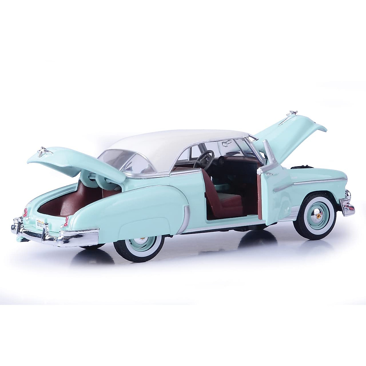 1950 Chevy Bel Air, Green - Motormax Premium American 73268 - 1/24 Scale Diecast Model Car