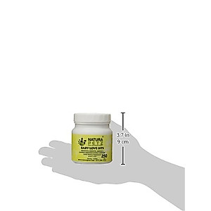 Natura Petz Baby Love Bits Probiotic Growth, Muscle and Central Nervous System Support for Senior Pets, 250 Tablets, 420mg Per Tablet