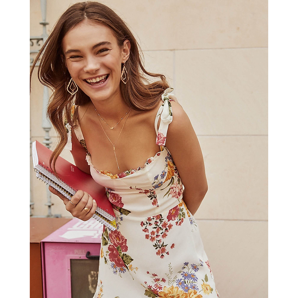 Kendra Scott Fern Y Necklace for Women, Fashion Jewelry, 14k Gold-Plated