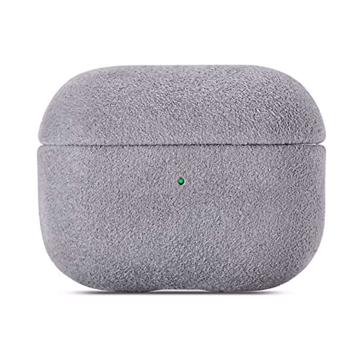 Akantra Alcantara Case Compatible with Apple AirPods Pro 2, Handmade Fully-Wrapped Synthetic Suede AirPods Pro2 Cover, Scratch Resistant Microfiber Cushion (Gray 2938)