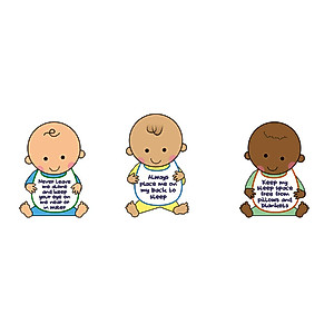 Infant Crib Bed Skirt Ruffled with Split Corners - 100% Cotton - for Nursery Crib Toddler Bedding Crib Bed Skirt for Baby Boys or Baby Girls, 14" Drop (White)