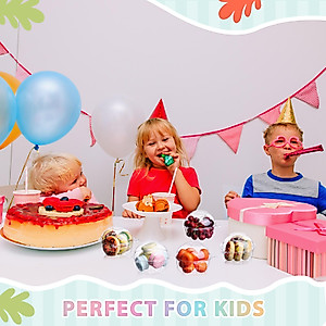 Amyhill 200 Set Cupcake Holders Individual with Cupcake Liners Including 200 Disposable Clear Plastic Cupcake Containers with Dome Lid and 300 Paper Cupcake Wrappers for Baking Muffin, Cat Style