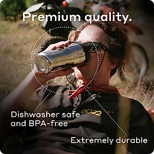 BOBBER 12 oz Stainless Steel Coffee Tumbler – Dishwasher Safe, Insulated Tumbler with Screw Top Twist 360 Drinking Lid – BPA-Free Thermo Coffee Mug Cup Leak-Proof, Spill-Proof for Women, Men (Glossy)