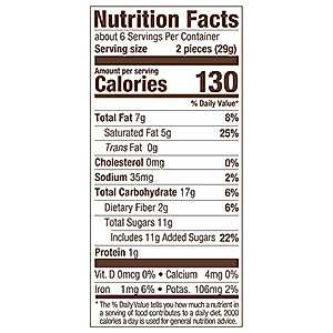 Russell Stover Dark Chocolate Coconut Mini Gusset Bag 6 Ounce Russell Stover Chocolate Coconut Chocolate Candy Bag; Sweet Coconut Covered in Rich Chocolate Candy, Individually Wrapped
