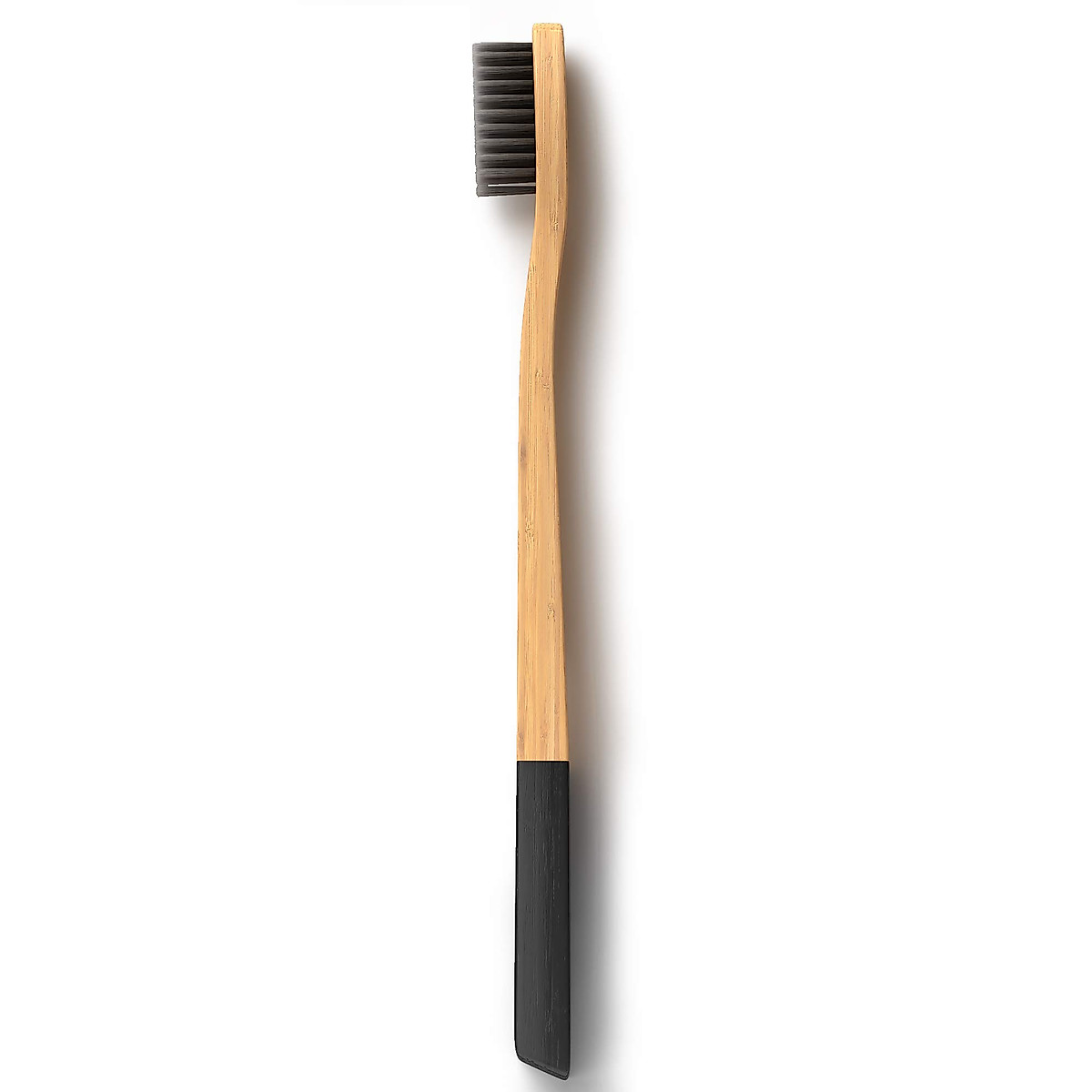 MY MAGIC MUD - Earth-Friendly Bamboo Toothbrush, Activated Charcoal Infused, Sustainably Produced, Soft Bristles, 1 Pack
