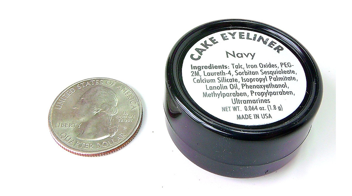 Pure Ziva Matte Navy Blue Cake Eyeliner & Eyeshadow
