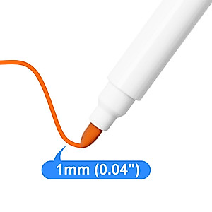 OORAII Magnetic Acrylic Calendar for Fridge Refrigerator Monthly Dry Erase Board w/ 8 Markers & Magnetic Pen Holder, Organic Glass Clear Planning Whiteboard Workout Board Meal Planner Magnetic 16x12''