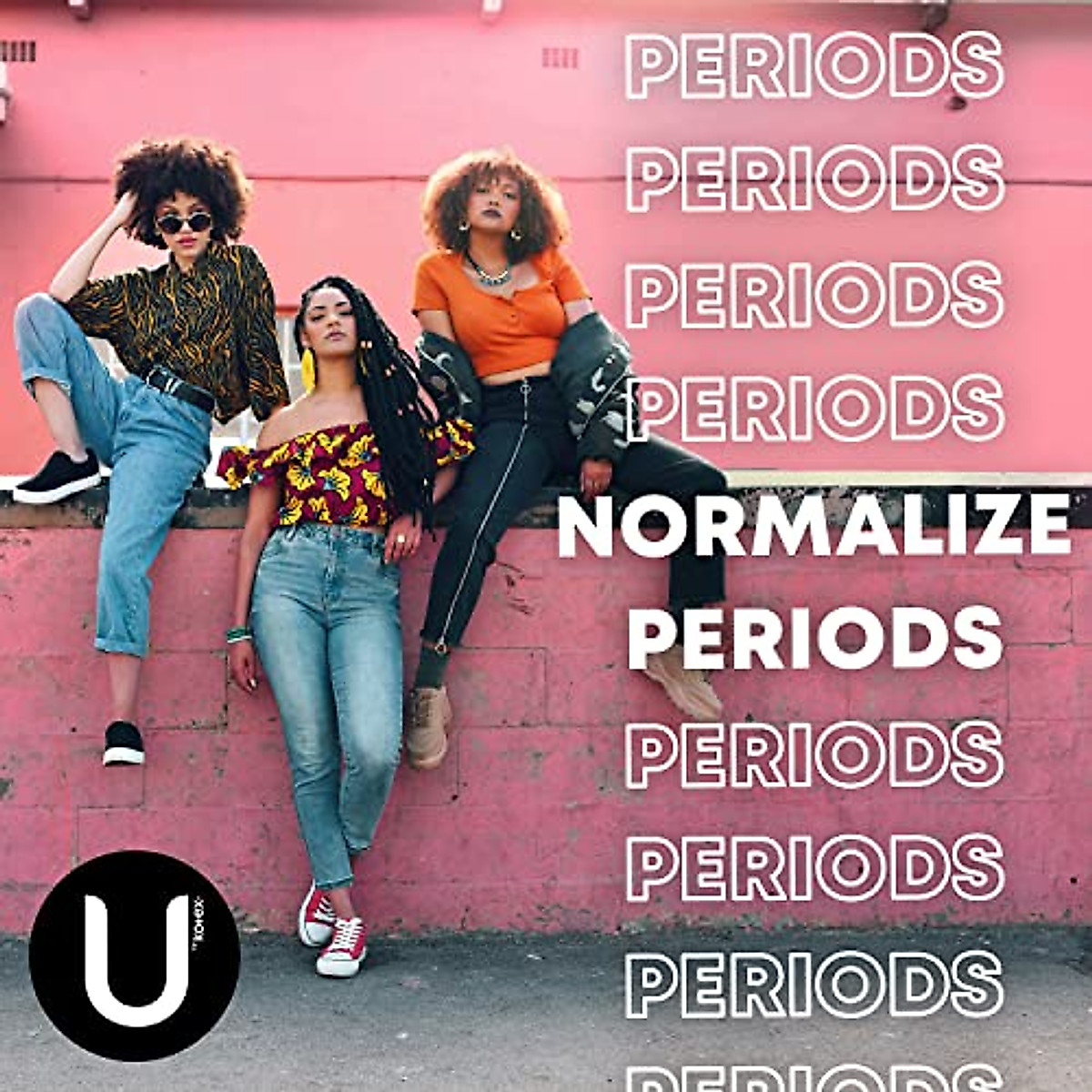 U by Kotex Barely There Thin Panty Liners, Light Absorbency, Long, Unscented, 450 Count (5 Packs of 90) (Packaging May Vary)