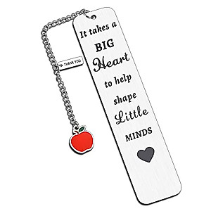 Christmas Gifts for Women Stocking Stuffers Men Bookmark with Chain 2022 Graduation Gifts for Teacher Birthday Valentine Day Present Back to School End of Year from Student Teacher Appreciation