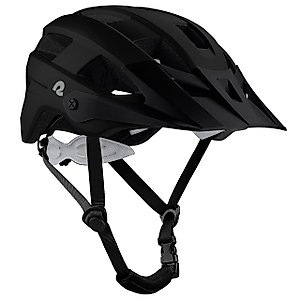 Retrospec Rowan Mountain Bike Helmet for Adults - Dirt Cycling Bicycle Helmets for Men & Women – Adjustable Size, Lightweight & Breathable - Matte Black