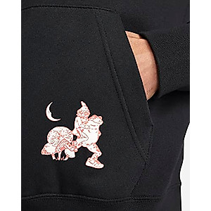 Nike Sportswear Men's Hoodie Athletic Pullover (as1, alpha, m, regular, regular, Standard, Black)