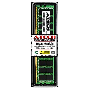 A-Tech 16GB RAM Replacement for Samsung M393A2G40DB0-CPB | DDR4 2133MHz PC4-17000 2Rx4 1.2V ECC RDIMM Registered 288-Pin DIMM Memory Module