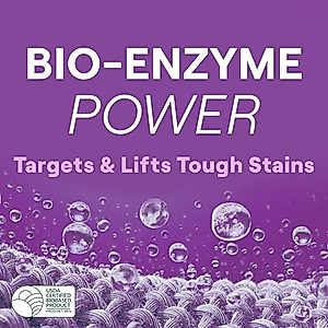 Seventh Generation Concentrated Laundry Detergent, Stain Fighting Formula, Fresh Lavender scent, 40 oz (53 Loads)