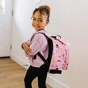 Wildkin 12 Inch Backpack Bundle with Original Nap Mat (Ballerina)
