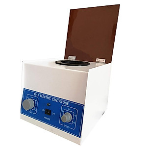 Soiiw Electric Lab Benchtop Centrifuge Machine,Low-Speed 4000rpm Speed Control Centrifuge Machine 6 Tubes x 20ml with Timer 0-60min