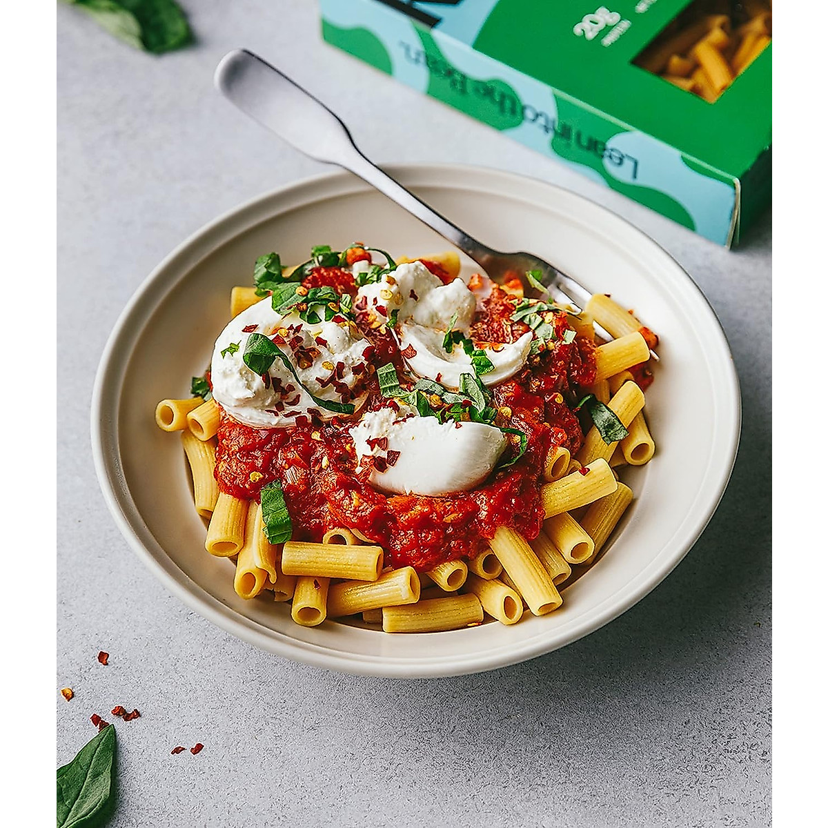 Kaizen Low Carb Keto Pasta Ziti - High Protein (20g), Gluten-Free, Keto-Friendly (6g Net), Plant-Based Lupini Noodles made w/High Fiber Lupin Flour - 8 ounces (Pack of 3)