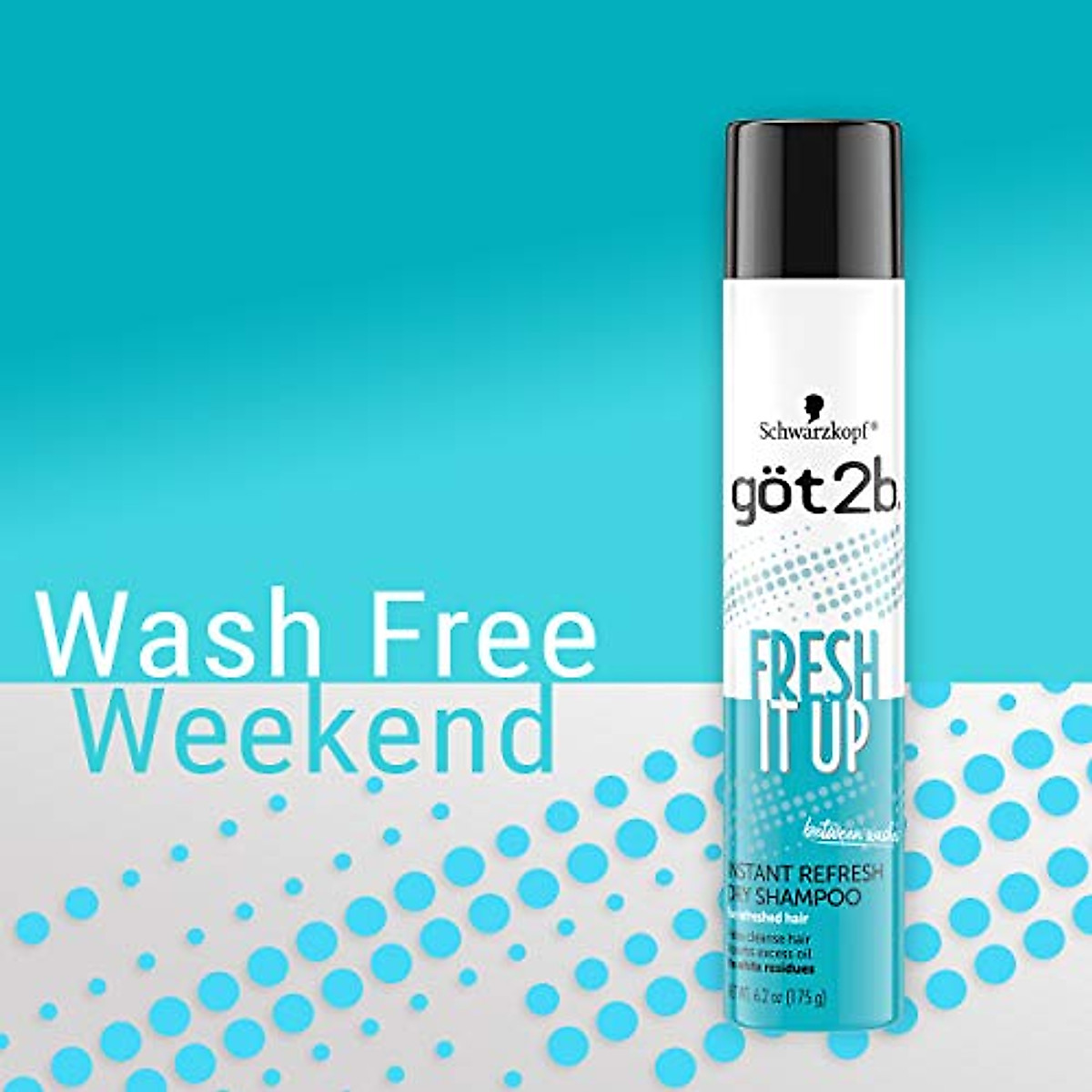 Got2b Fresh It Up Instant Refresh Dry Shampoo, 6.2 oz