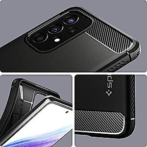 Spigen Rugged Armor Designed for Galaxy A53 5G Case (2022) - Matte Black