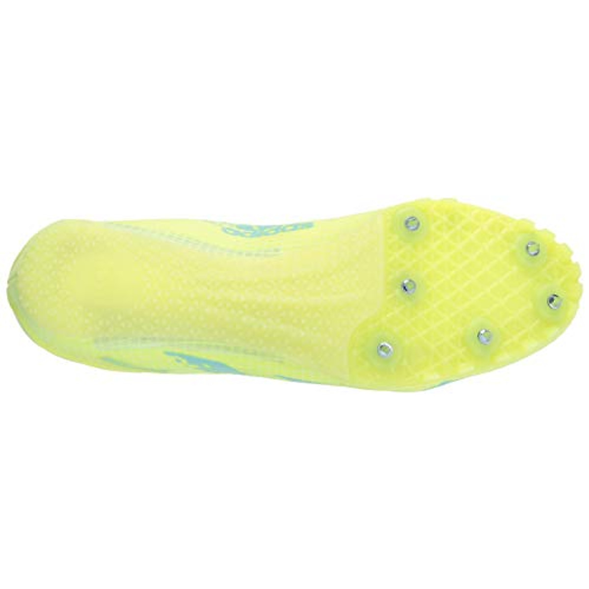 adidas Women's Sprintstar Running Shoe, Hi-Res Yellow/Clear Aqua/Core Black, 6