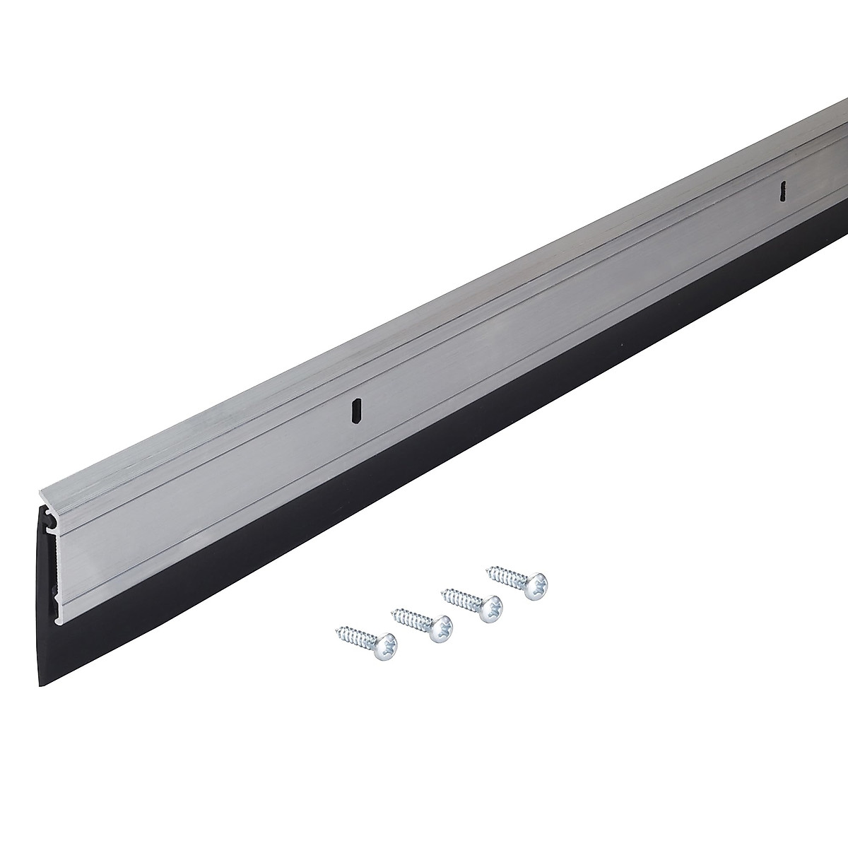 M-D Building Products 68247 1-1/4-Inch EPDM 36-Inch DB006 Commercial Grade Door Sweep, Mill, Silver