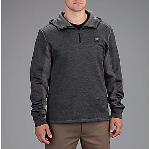 Vortex Optics Frontier Limits 1/4 Zip Hoodie - Grey Heather - X-Large