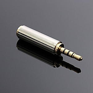 3.5mm Male to 2.5mm Female Stereo Audio Headphone Jack Adapter Converter (1 PC)