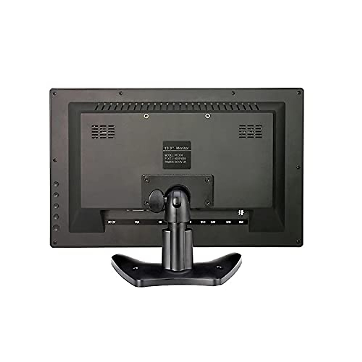 EVERSECU 13.3 inch HD 1920x1080 IPS LCD HDMI Monitor Screen Input Audio Video Display with BNC Cable for PC Computer Camera DVD Security CCTV DVR Home Office Surveillance