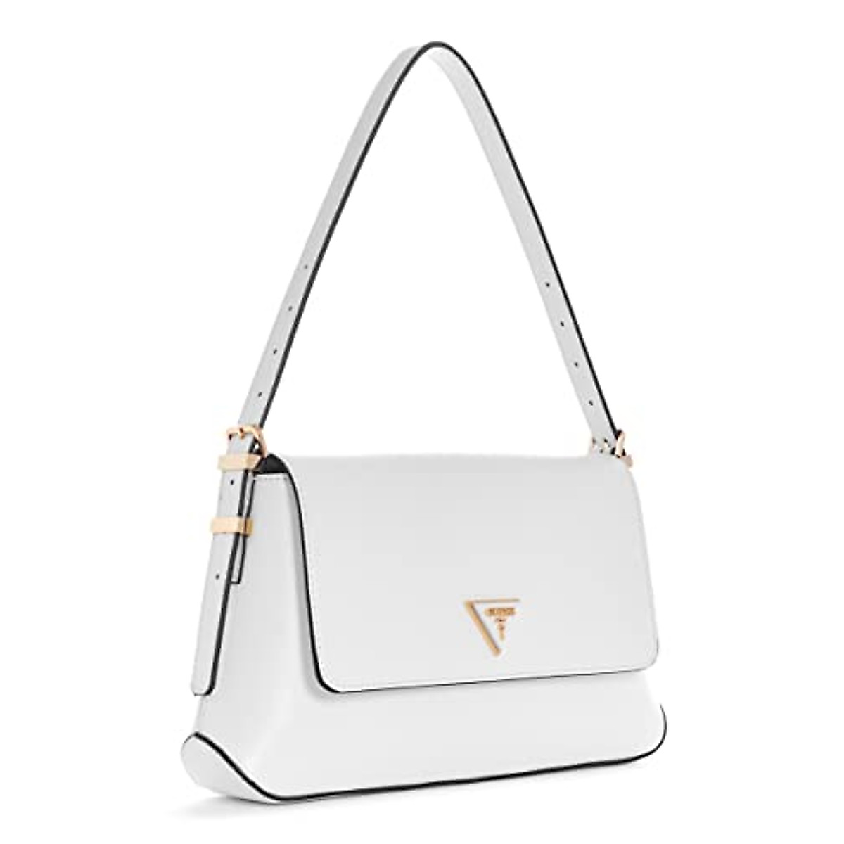 GUESS Desideria Flap Shoulder Bag, White