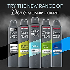Dove Men Deodorant, Clean Comfort Scent, 48 Hour Powerful Protection Anti Perspirant, 8.45 Ounce (Pack of 6)