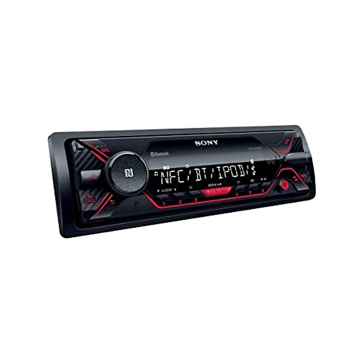 Sony DSX-A410BT Single Din Bluetooth Front USB AUX Car Stereo Digital Media Receiver (No CD Player)