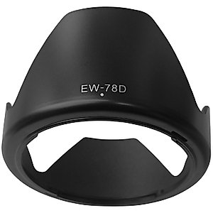 EW-78D Lens Hood for Canon EF-S 18-200mm f/3.5-5.6 is,EF 28-200mm f/3.5-5.6 USM,EF 28-200mm f/3.5-5.6 Lens,Hxdzieory 72mm Lens Hood