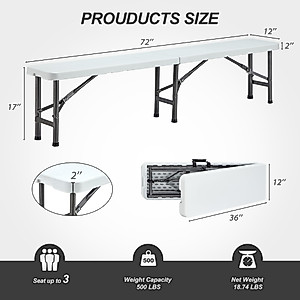 Candockway 2 Folding Bench