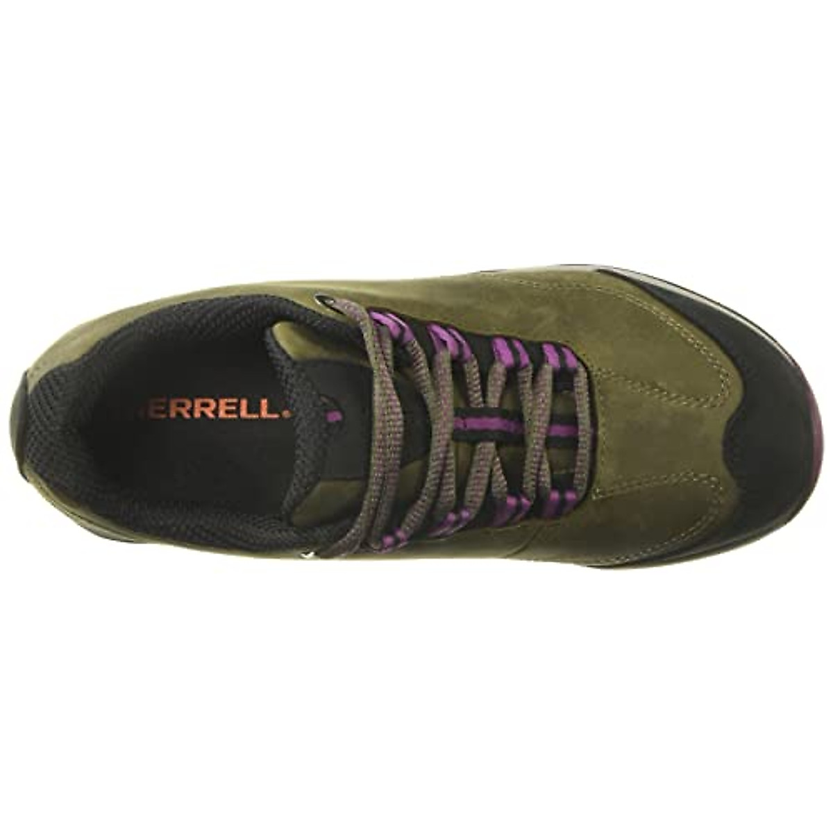 Merrell womens Siren Traveller 3 Hiking Shoe, Olive/Purple, 8 US