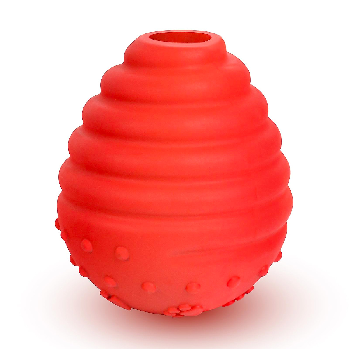 SCHITEC Treat Dispensing Dog Toy, Interactive Puzzle Slow Feeder Ball for Mental Stimulation, Rubber Enrichment Chew Toys for Small Medium Large Dogs